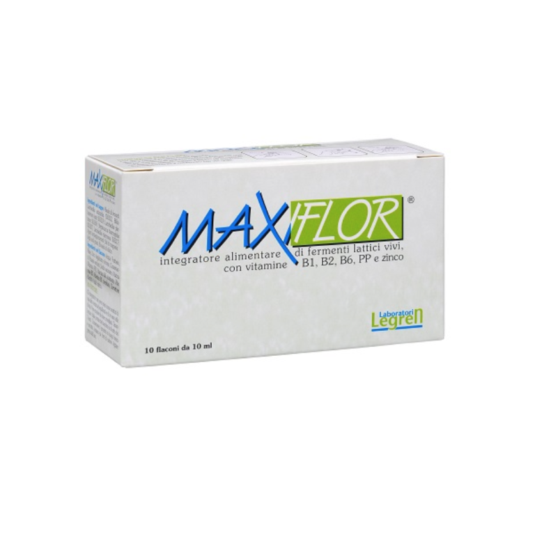 Maxiflor integratore di fermenti lattici vivi in flaconcini | Biologica srl